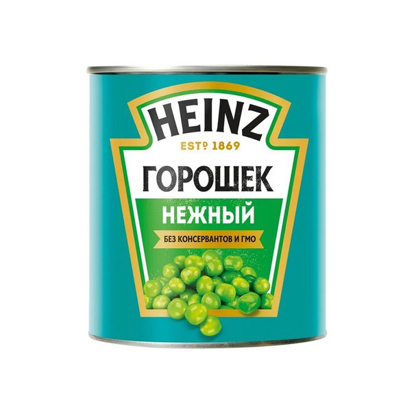 Горошек зеленый Хайнц ж/б 340г