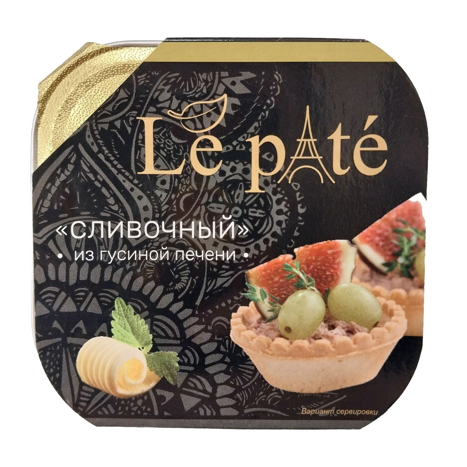 Паштет Le pate сливочный из гусиной печени 100г заказать и забрать в ...